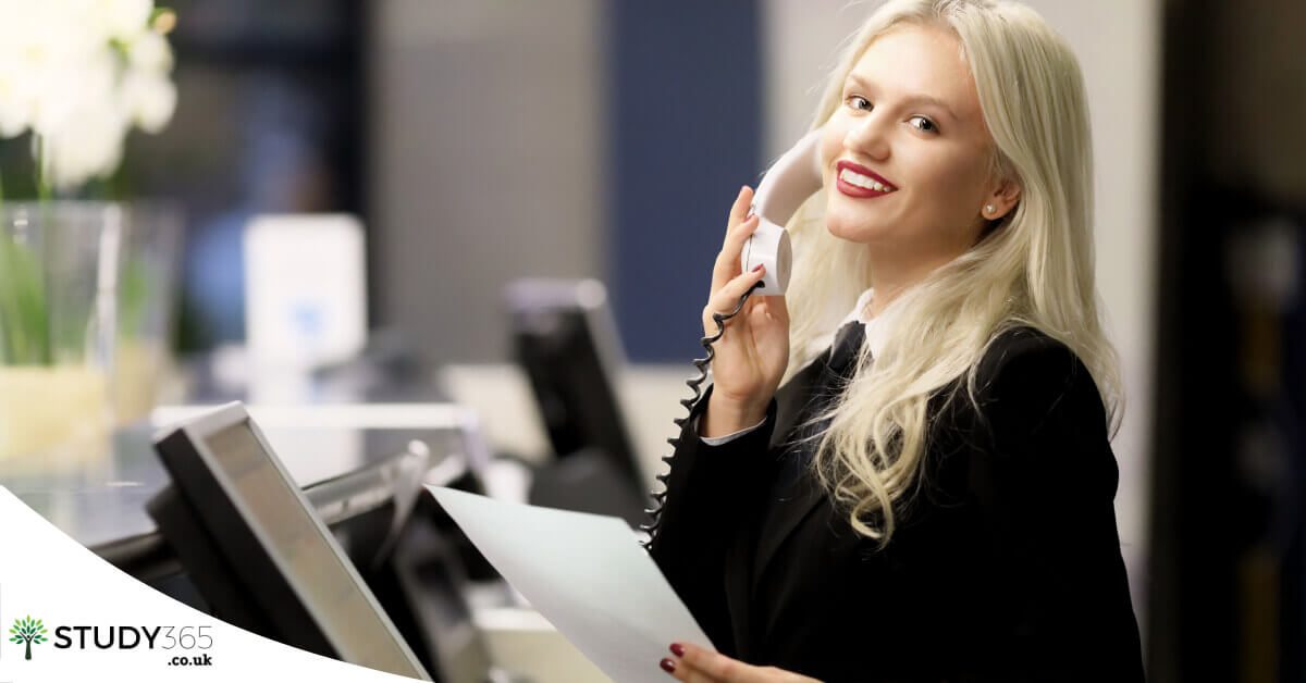 7 Receptionist Skills on Resume in the UK | Study365